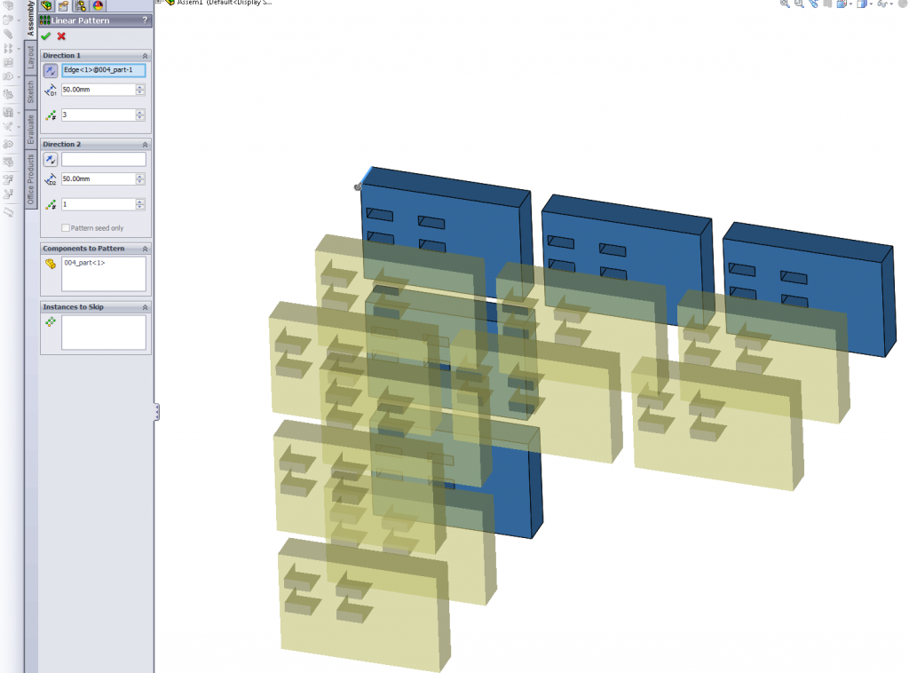 All you need to know about linear patterns - Peter CAD