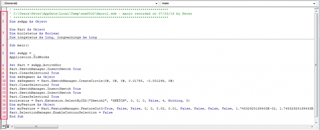 How to get started with SolidWorks macros - Peter CAD